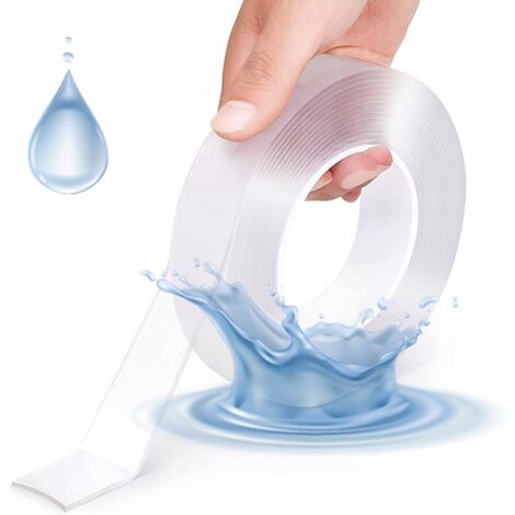 Nano cinta reutilizable de doble cara de 1 mm, 5 m / 30 mm de ancho