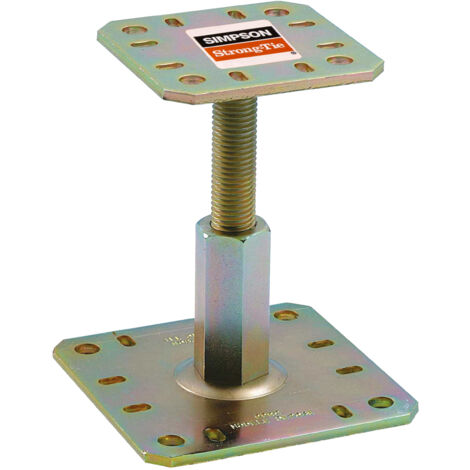 Base de poste ajustable PPRC 100x130x100-150 mm