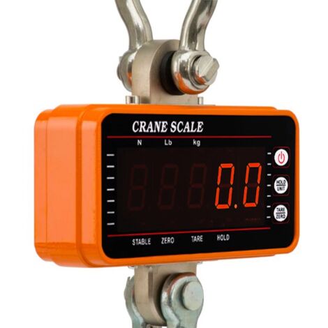 Báscula de gancho hasta 1500 kg, mando a distancia incluido HDWR wagPRO ...