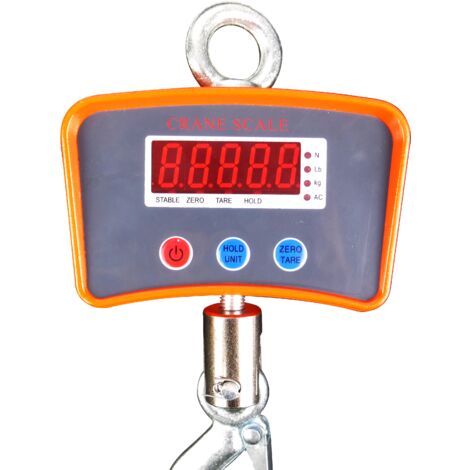 Báscula de gancho electrónica 1t 1000 kg, báscula de gancho, báscula ...
