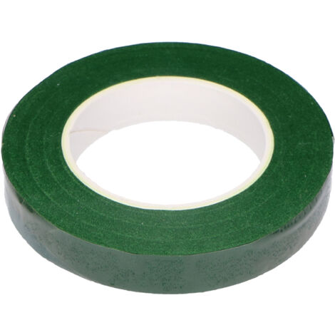 Cinta adhesiva floral 1cm x 27m cinta decorativa decorativa verde