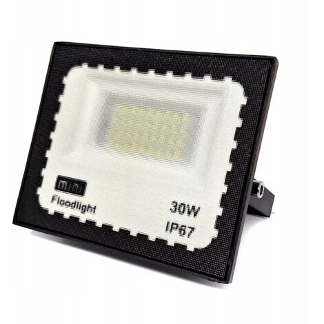 PROYECTOR HALÓGENO LED PARA EXTERIOR POTENTE LÁMPARA 30W IP65