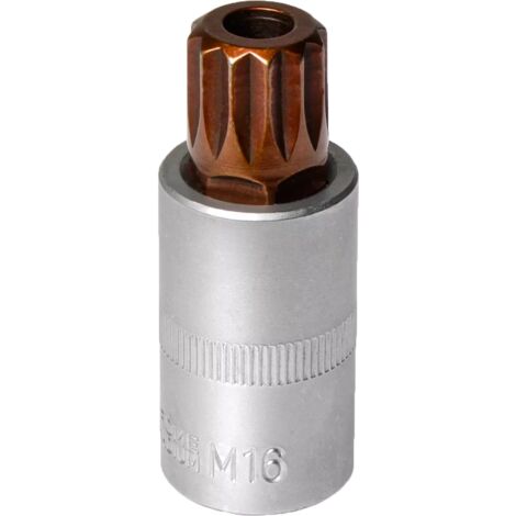 MJW Vaso M16 SPLINE 1/2"" con orificio MJW