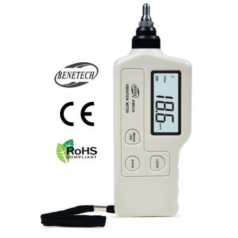 VIBRÓMETRO DIGITAL MEDIDOR DE VIBRACIÓN PORTÁTIL