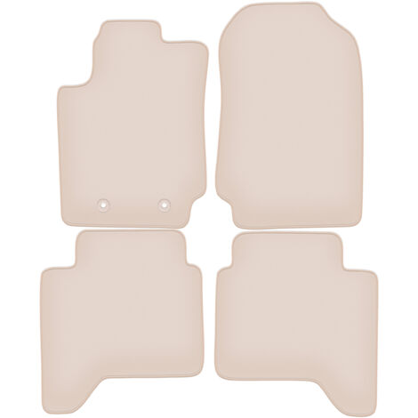 Alfombrillas PREMIUM beige para: Ford Ranger Raptor pickup 2019-