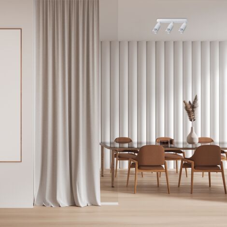 Foco blanco vertical 3xGU10