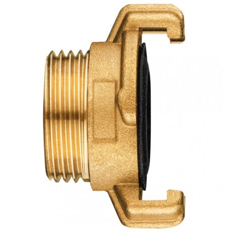 Conector rápido de latón con rosca externa de 1"