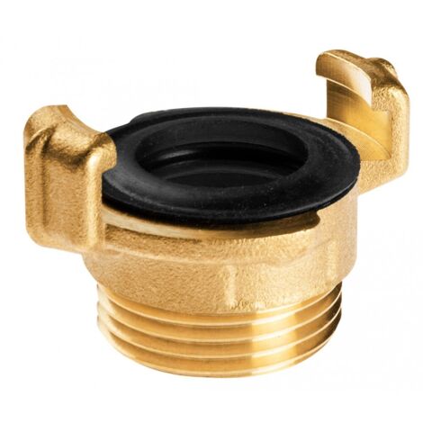 Conector rápido de latón con rosca externa de 1"