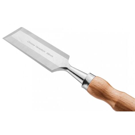 Cincel 38 mm, Crv, Mango de madera