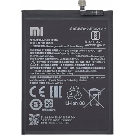 NUEVA BATERÍA PARA XIAOMI BN46 Redmi Note 8 / Note 8T
