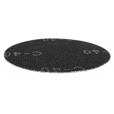 Malla abrasiva con velcro para yeso 180 mm, K40, 5 piezas para ...