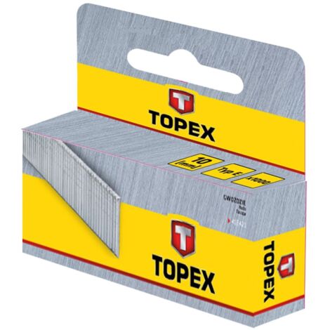 Grapas Topex Tipo G 6mm - 1000 uds. para tapicería y muebles