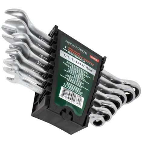 JUEGO DE LLAVES COMBINADAS 8-19MM 7 PIEZAS