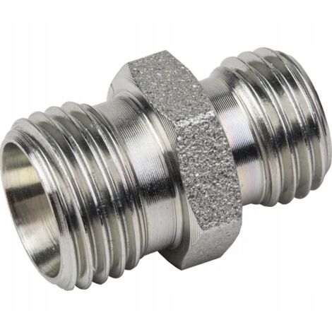Conector hidráulico recto, tipo reducción m 22x1,5/m24x1,5 kz-13/m24