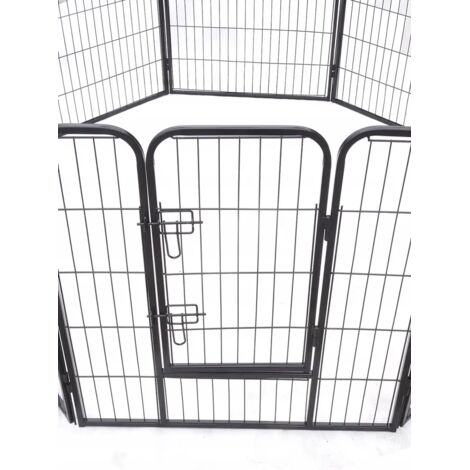 CORRAL PARA PERROS, GATOS, CACHORROS, CONEJOS, CORRAL, JAULA, PUERTA 80x80