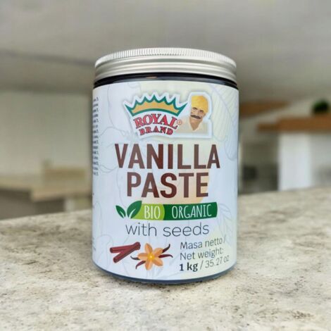Pasta de Vainilla Natural Orgánica 1 kg Vainilla Concentrada Marca Real
