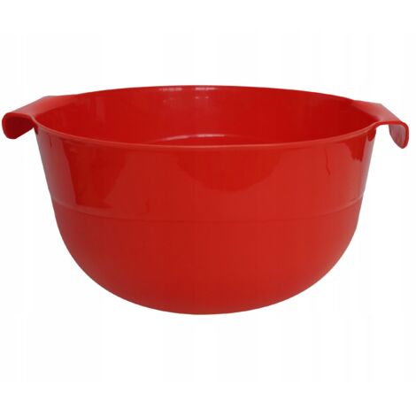 Bol de plástico 4 l Ø274cm COCINA BAÑO con asas CERTIFICADO ALIMENTARIO