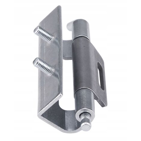 Bisagra soldable, parte fija interior y pasador de acero galvanizado ...