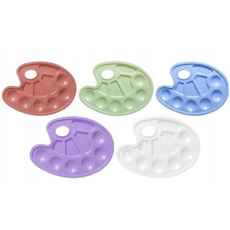 PALETA DE PINTURA 17X23 CM PLÁSTICO MEZCLA COLOR 5180