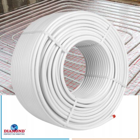 Tubería láser de diamante PEX 16 de 200 m para calefacción por suelo ...