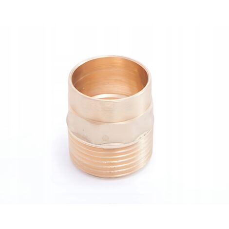 Boquilla de latón de 18 x 1/2 pulgadas GZ para soldar, latón CU