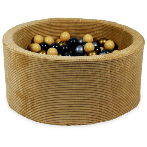 Piscina seca 90x40 Arena pana con bolas 300 uds: plata, beige, grafito ...