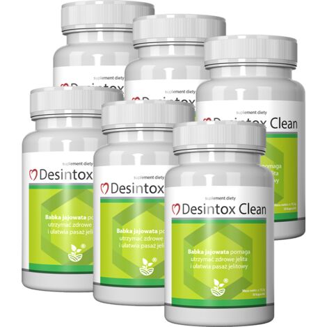 Desintox CLEAN Plantago ovata Jara Agrimonia Psyllium - hierbas 180k