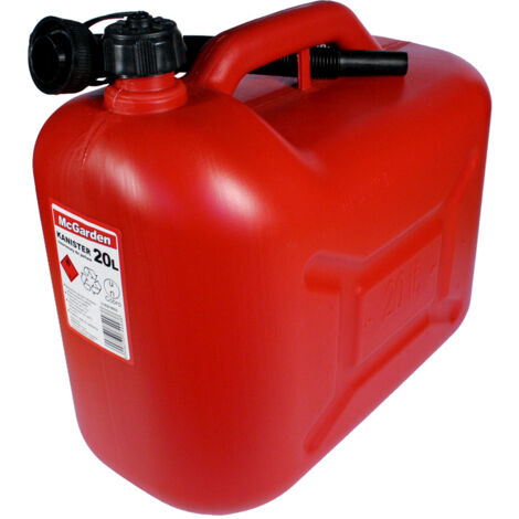 Bidón de plástico para gasolina de 20 litros - U-930-0003