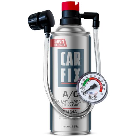 AIRE ACONDICIONADO HOBBY GAS 5 EN 1 235G R134A PARA COCHES + MANGUERA ...