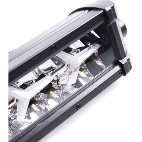 Lámpara de trabajo LED 160W LED BAR 56cm 12/24V 6000K Blanco frío R10 ...