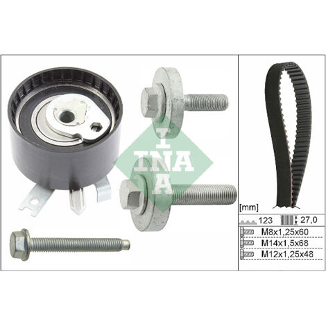 KIT DE CORREA DE DISTRIBUCIÓN 530019710 INA