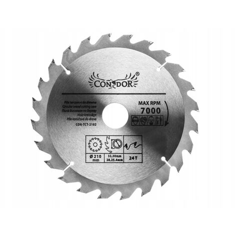 SIERRA CIRCULAR PARA MADERA 210MM X 24T