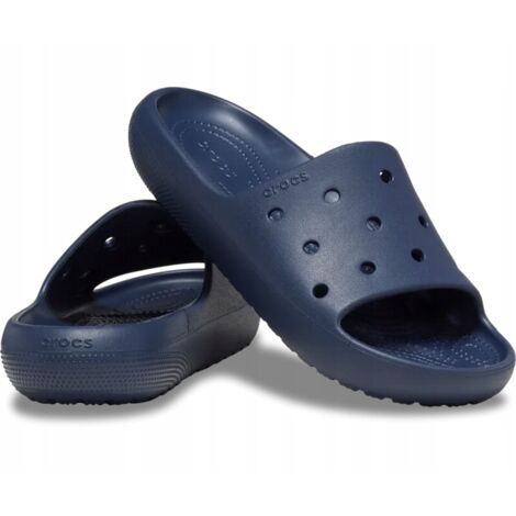 CROCS CLASSIC SLIDE V2 209401 M6 I EU 3839 I W8 AZUL MARINO