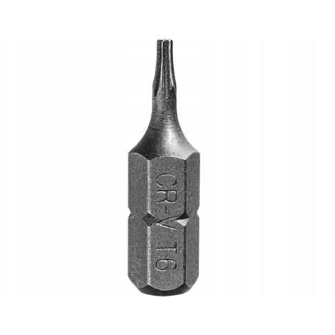 PUNTAS DE DESTORNILLADOR TORX T6 x 25 MM 3 UDS