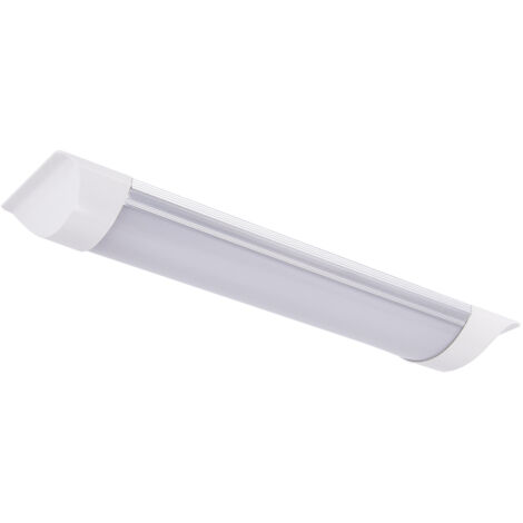 Luminaria lineal LED FLAT 10W 4000K IP42 30 cm blanco