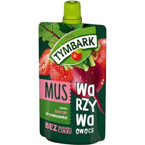 Mousse de manzana, remolacha y fresa de Tymbark: un refrigerio ...