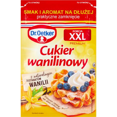 Porción de azúcar de vainilla Dr. Oetker XXL Premium 43 g