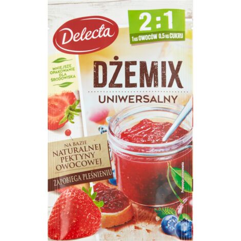 Delecta Universal Jammix 2:1 - 30g - Mezcla gelificante para mermeladas ...