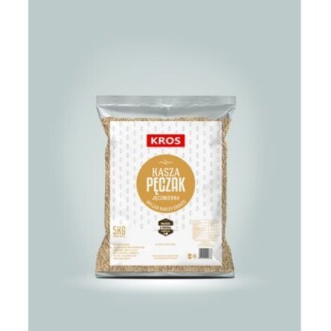 Cebada perlada KROS 5 kg: granos de cebada sanos y sabrosos en tu mesa