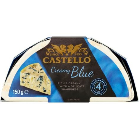 Castello Creamy Blue - Queso azul cremoso 150g - Sabor delicado