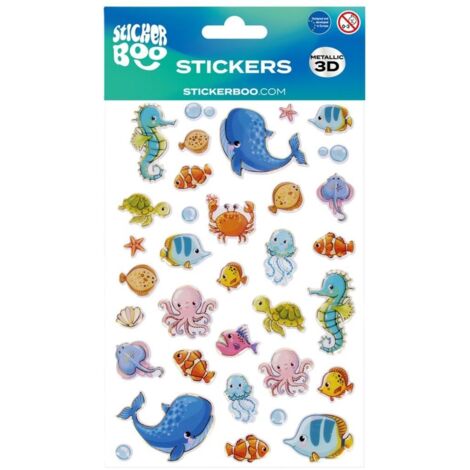 Pegatina BOO Fish