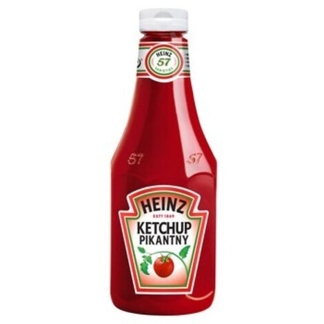 Kétchup picante Heinz 1000 g - sabor picante, botella grande