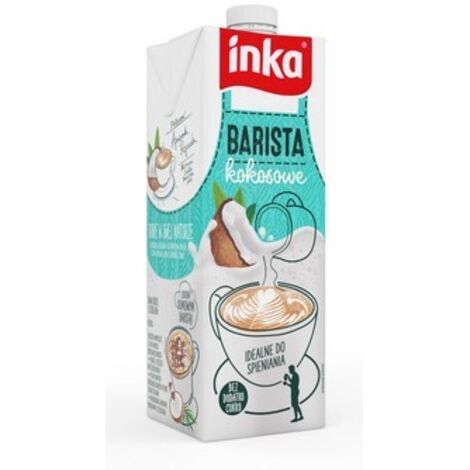 Bebida de coco Barista Inka 1L - Perfecta para el café, sin azúcar
