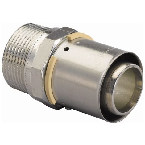 Conector roscado macho 75-R2 1/2"MT Uponor S-Press