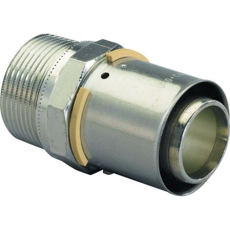 Conector roscado macho Uponor S-Press 50-R1 1/2"MT