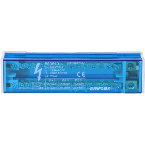 Bloque de distribución bipolar BD100/125AL