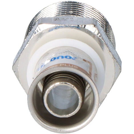 Conector roscado macho 16-R3/4"MT Uponor S-Press Plus