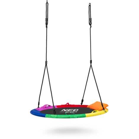 Swingo Columpio nido de cigüeña XXL, multicolor, 95 cm
