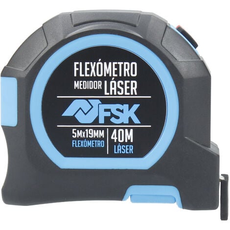 FLEXÓMETRO LASER 5MX19MM/40 METROS FSK