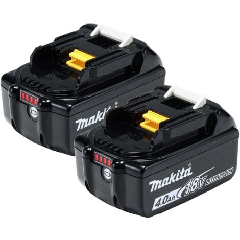 Makita 2x BL1840B Batterie 4,0 Ah 18V Li-Ion - BL1840B-2x